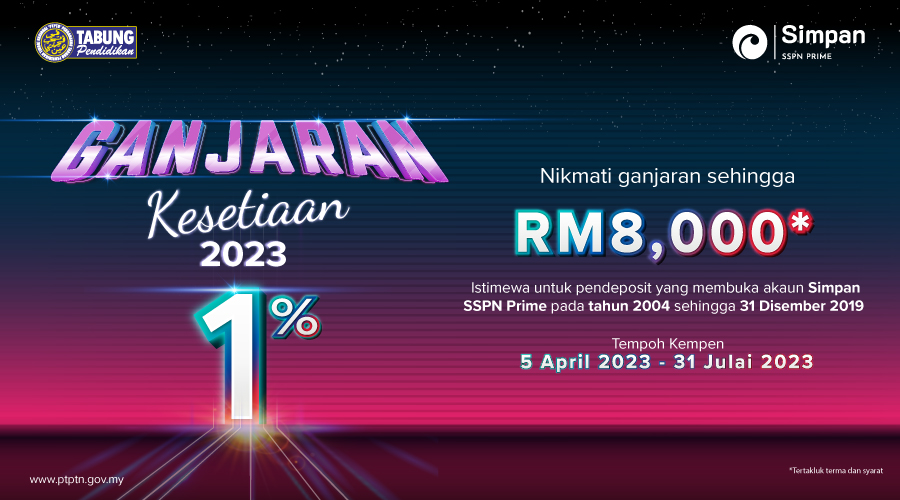PTPTN - Ganjaran Kesetiaan 2023