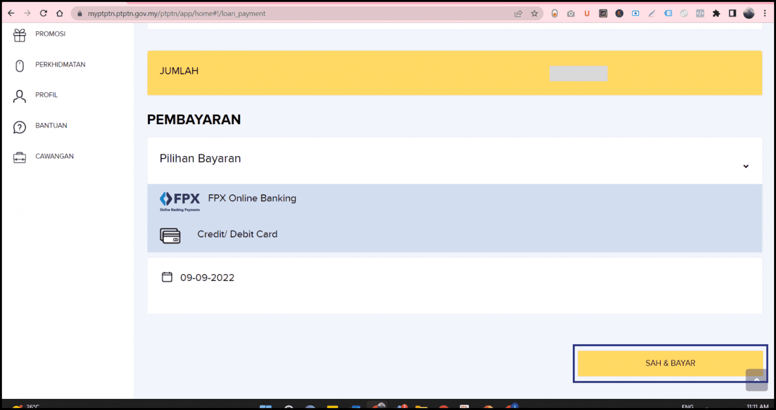 Portal Rasmi PTPTN - 7 Langkah Bayaran Balik Pinjaman PTPTN Menggunakan ...