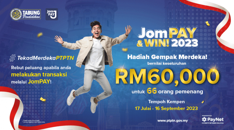 Portal Rasmi PTPTN - Kempen JomPAY & Win! 2023