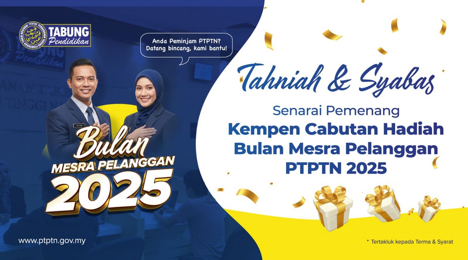 Portal Rasmi PTPTN - Peluang Kejayaan Anda